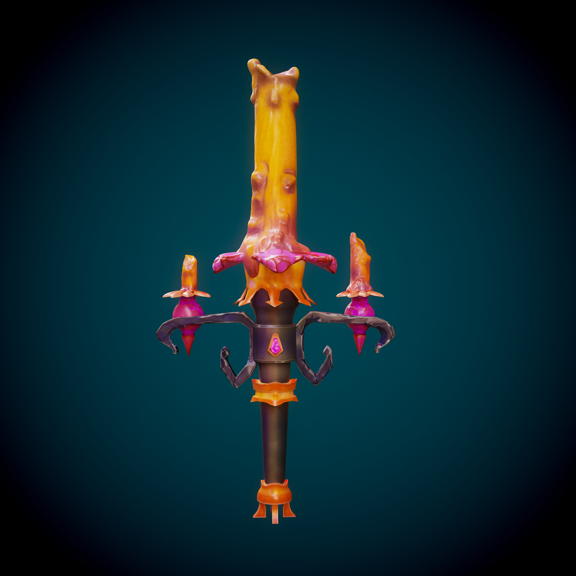 ArtStation - Stylised Candle