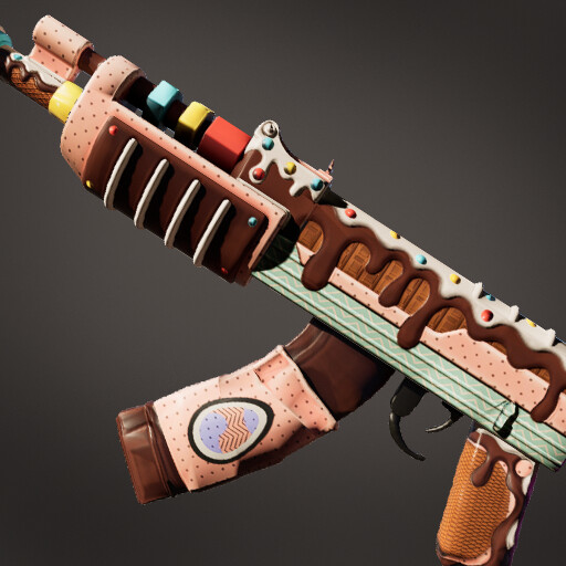 ArtStation - AK47 - Sweet Delight (Rust Skin Submission)