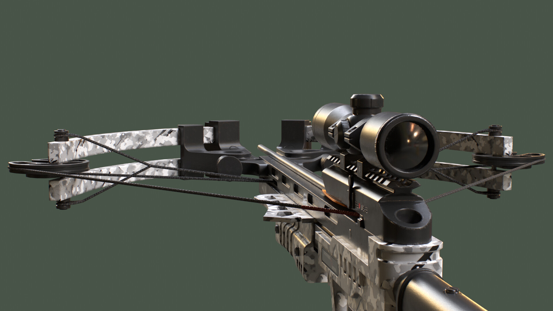 ArtStation - 370 Crossbow (Game Ready)