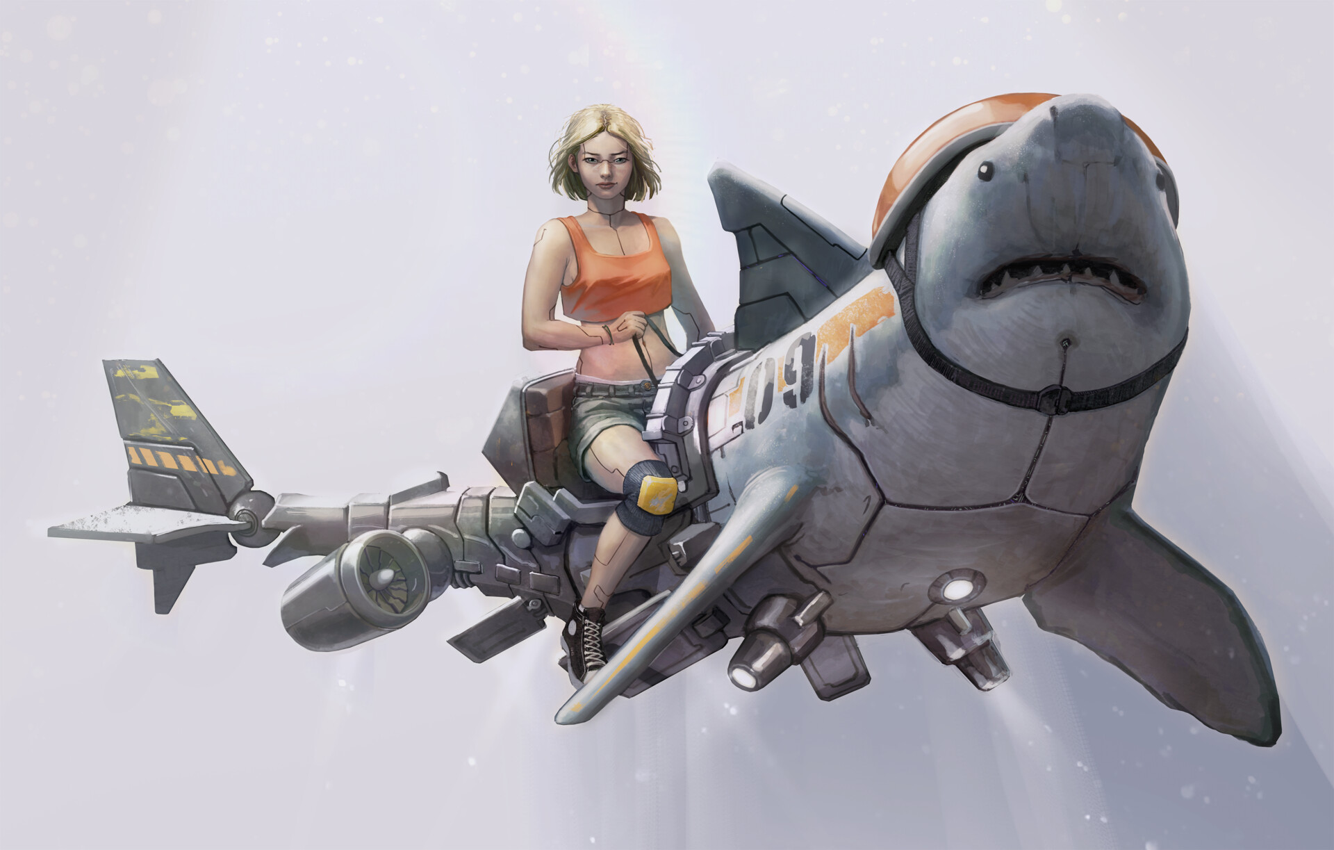 ArtStation - Shark Girl