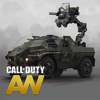 ArtStation - CoD: AW / AVT Cherrypicker