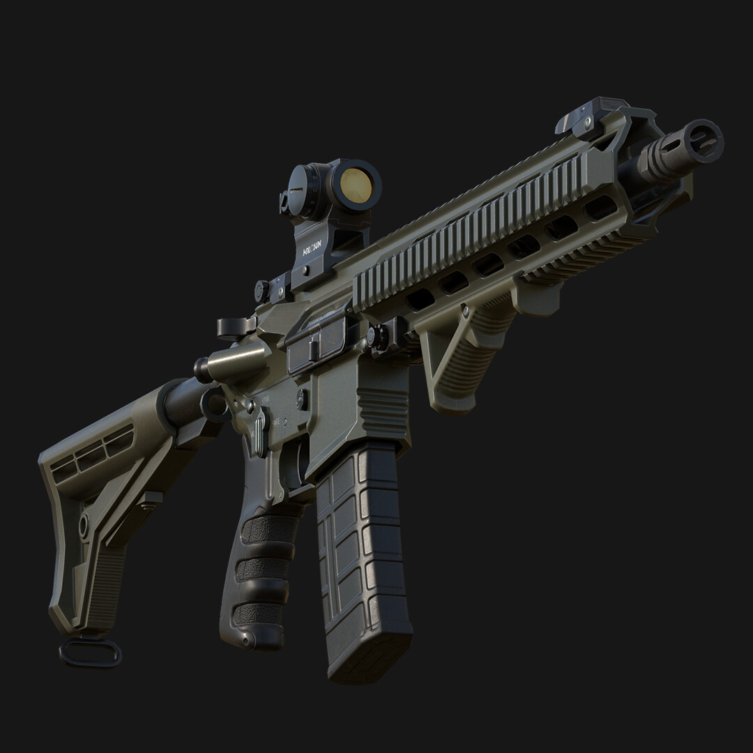 ArtStation - Haenel MK 556