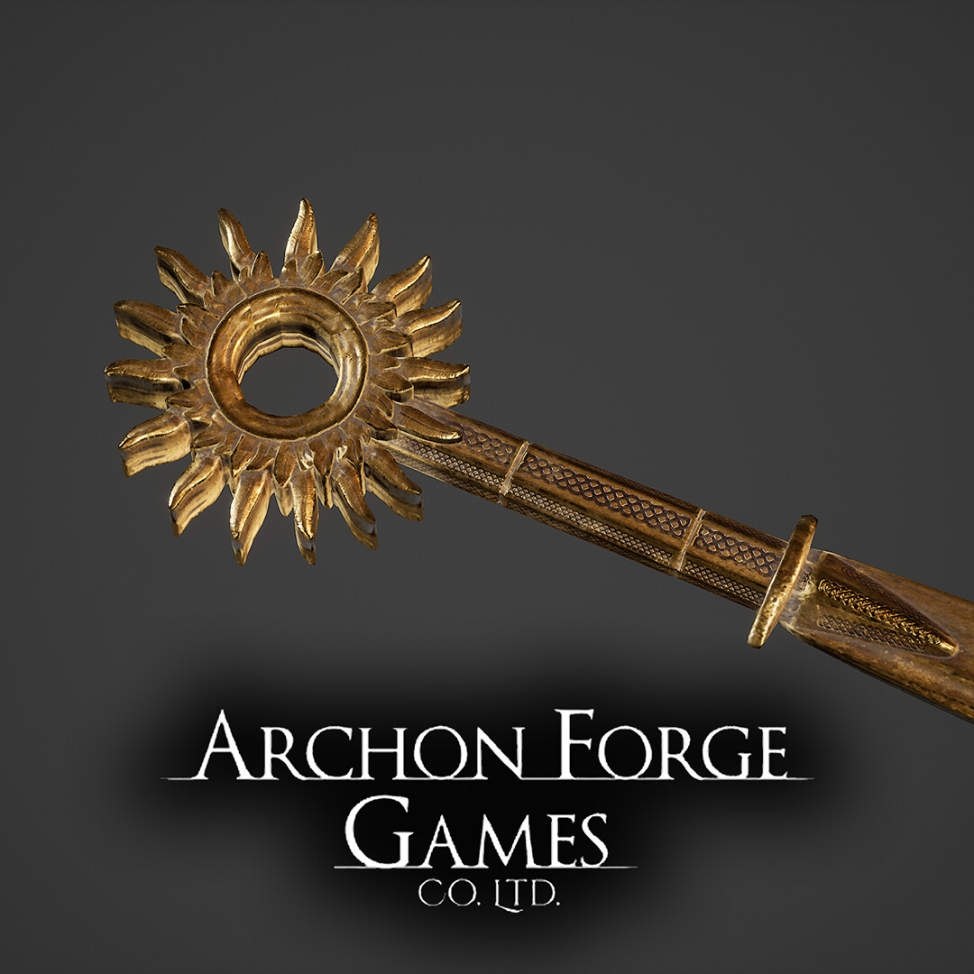 ArtStation - Blood Mage Heavy - Sword