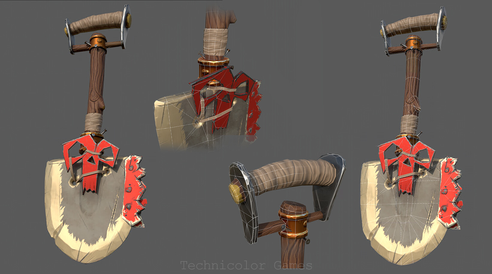 ArtStation - Stylized Shovel