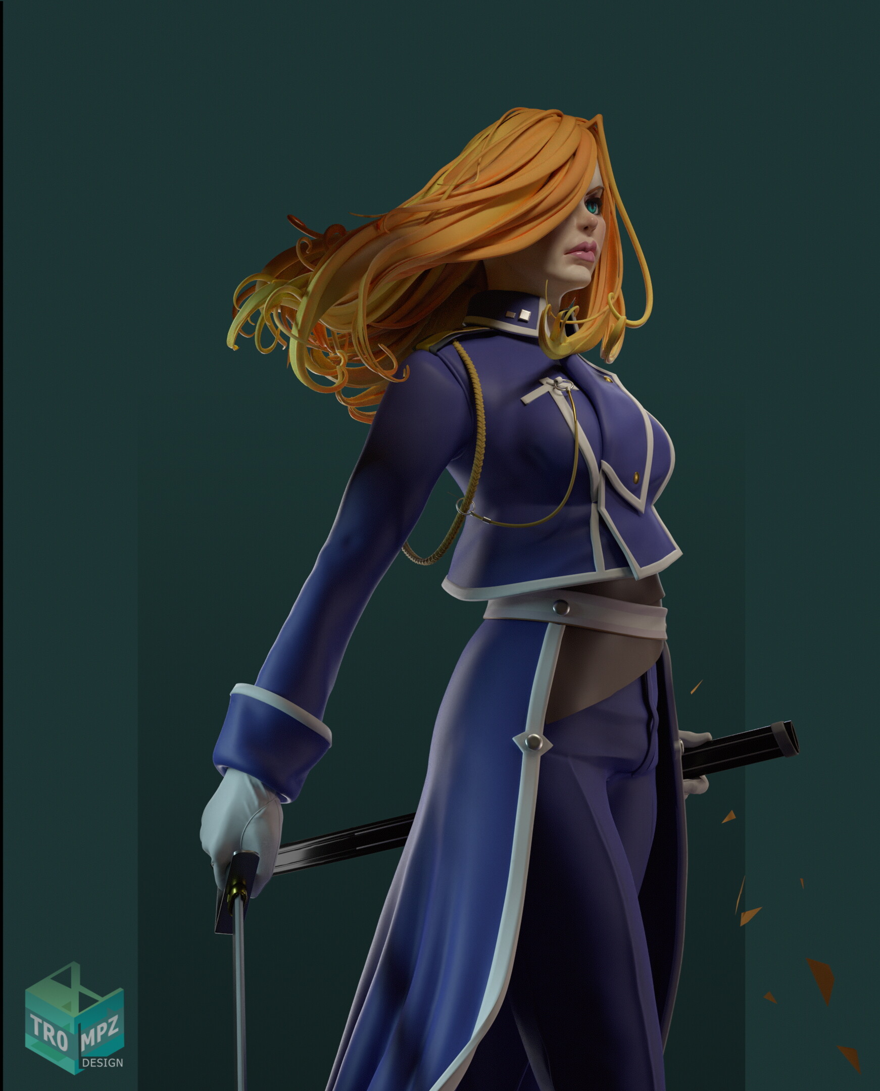 ArtStation - Olivia realtime