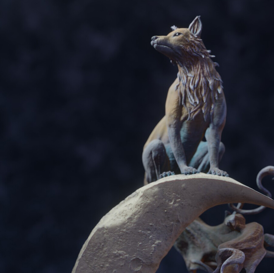 ArtStation - moon fox