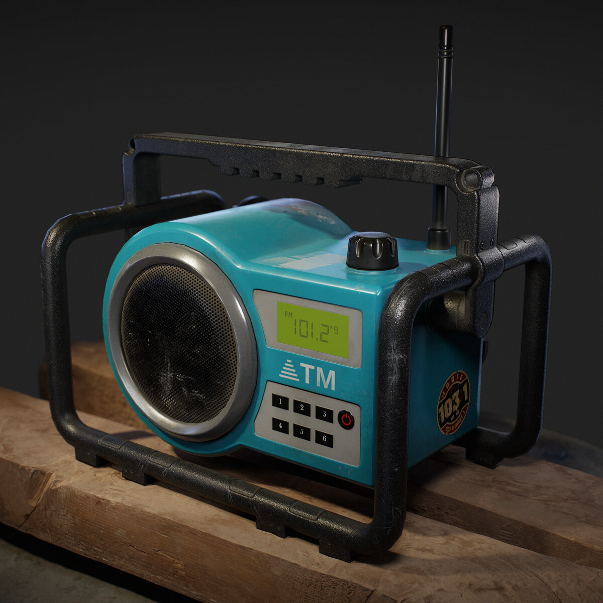 ArtStation - Portable Radio