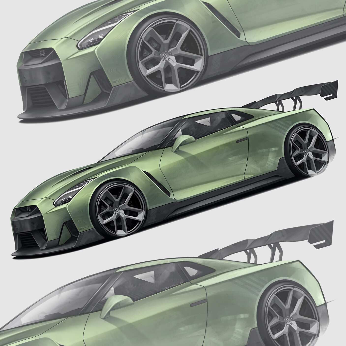 ArtStation - Nissan GT-R35 '23