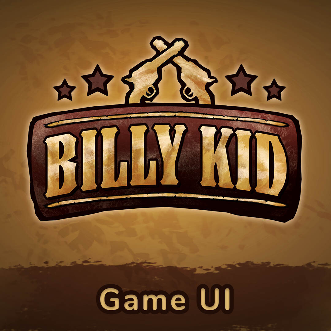 ArtStation - Billy Kid game UI