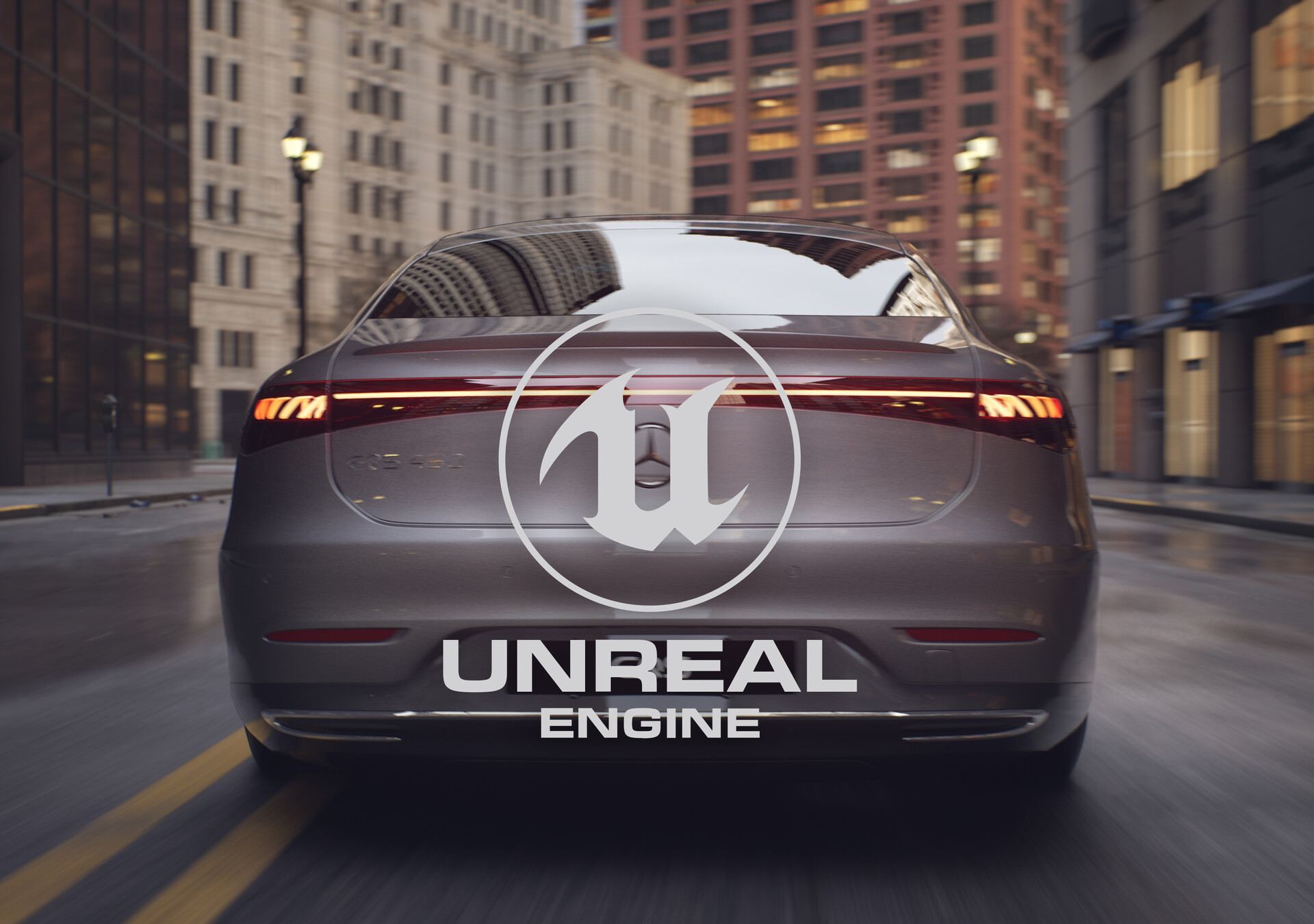 ArtStation - Mercedes EQS - Unreal Engine 5