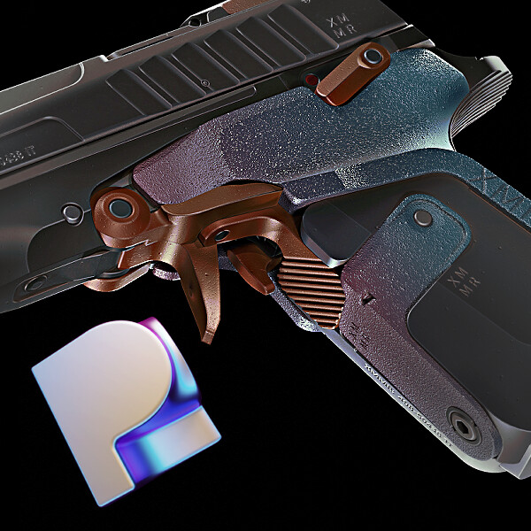 ArtStation - Plasticity3d gun