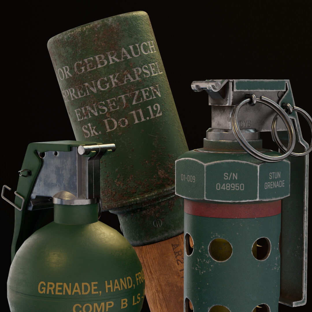 ArtStation - ASSET GRENADES