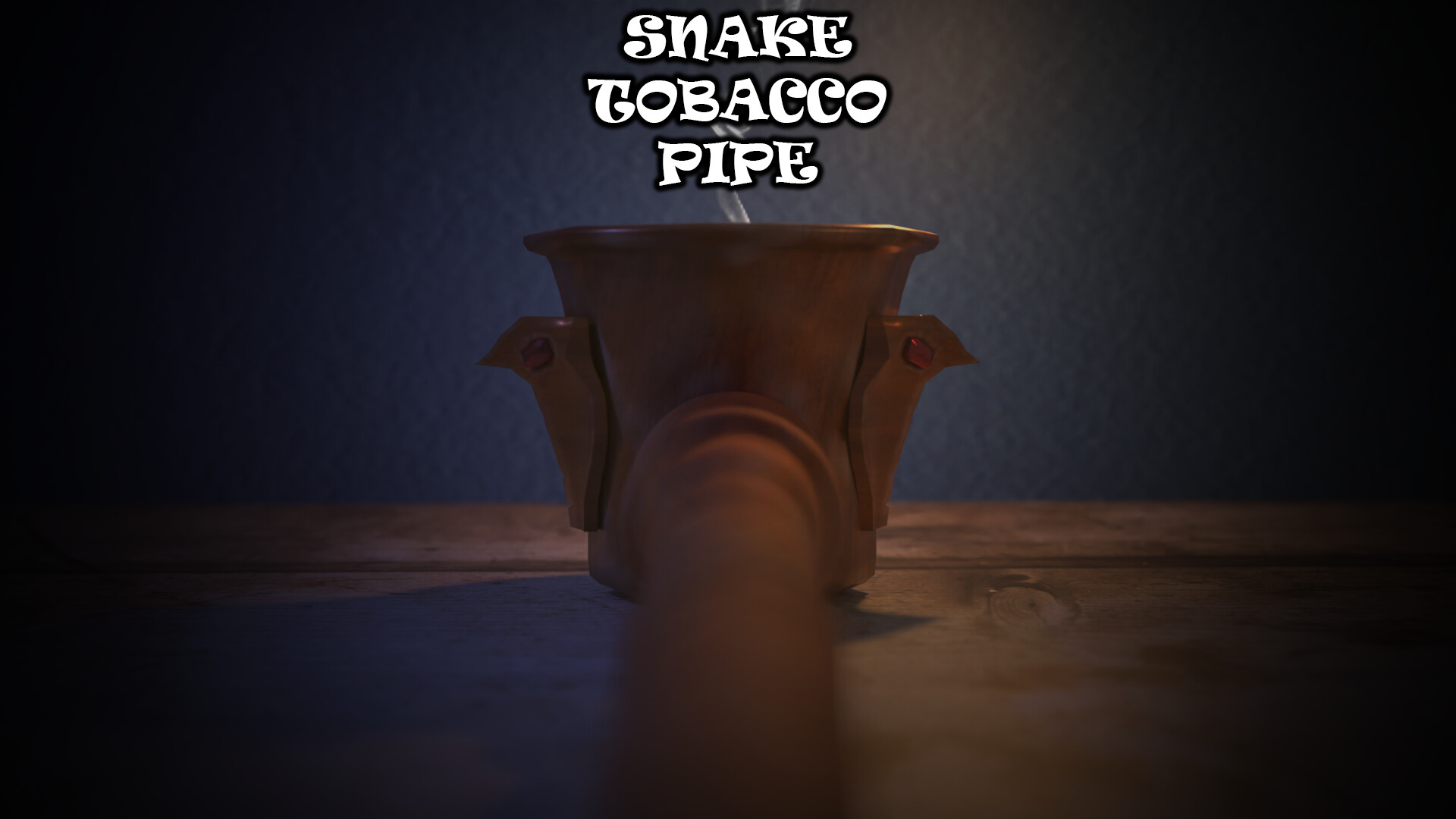 ArtStation - Snake Tobacco Pipe