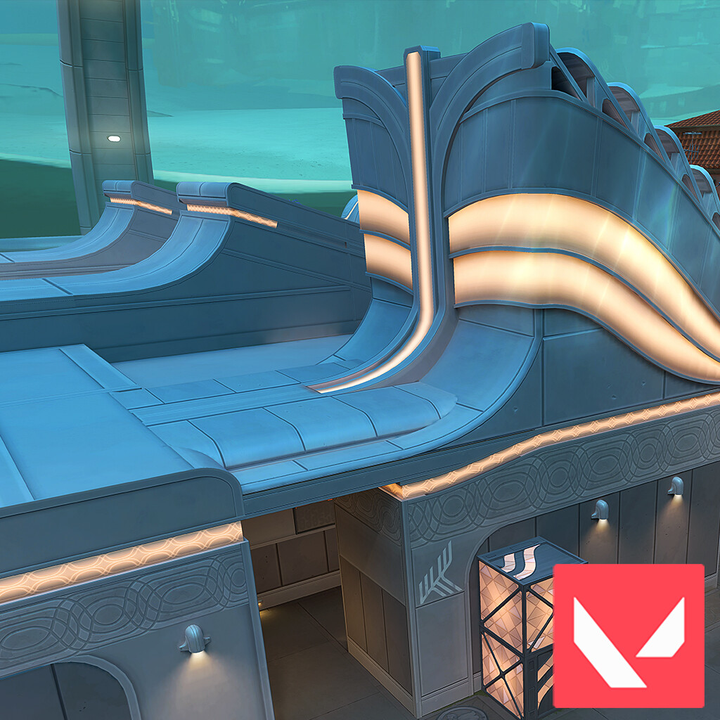 ArtStation - VALORANT - Pearl Environment Art