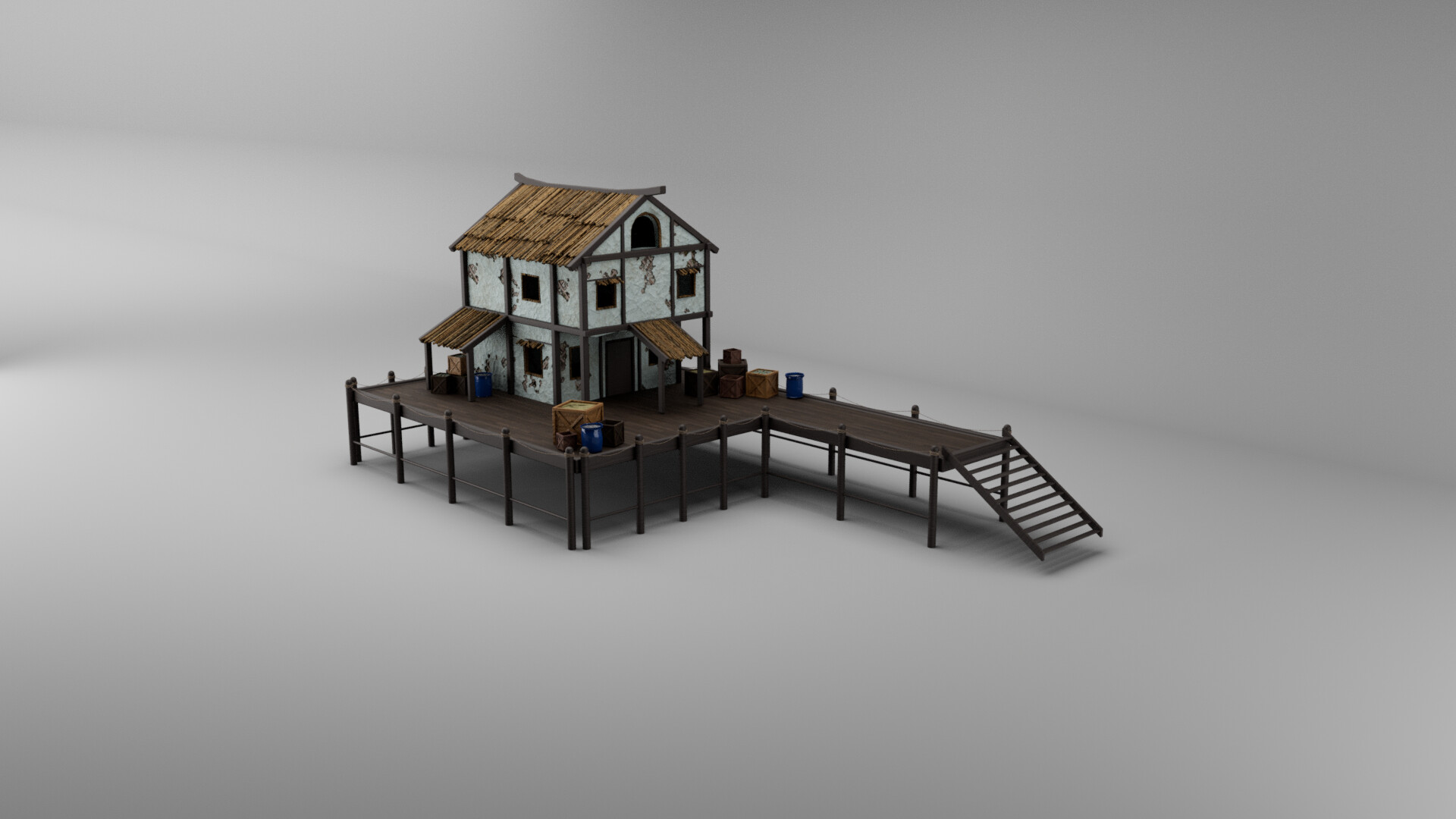 ArtStation - Fishing House