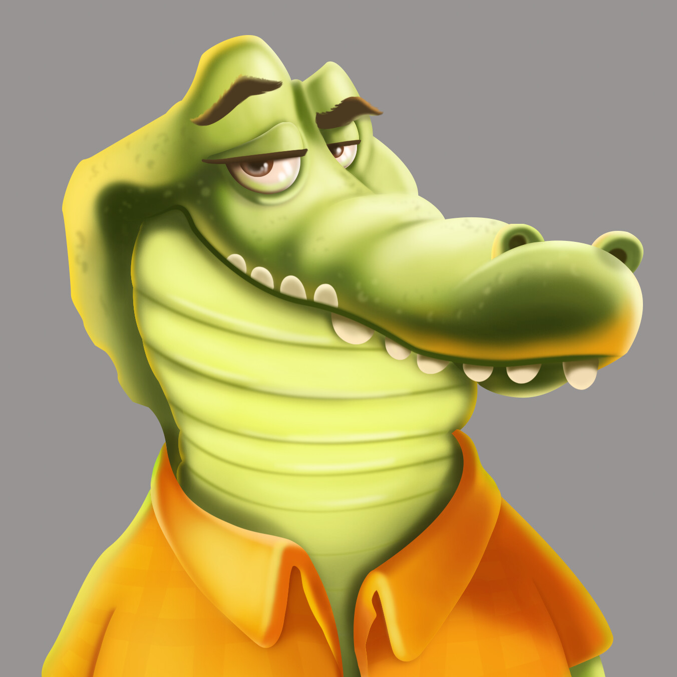 ArtStation - Crocodile Game Character