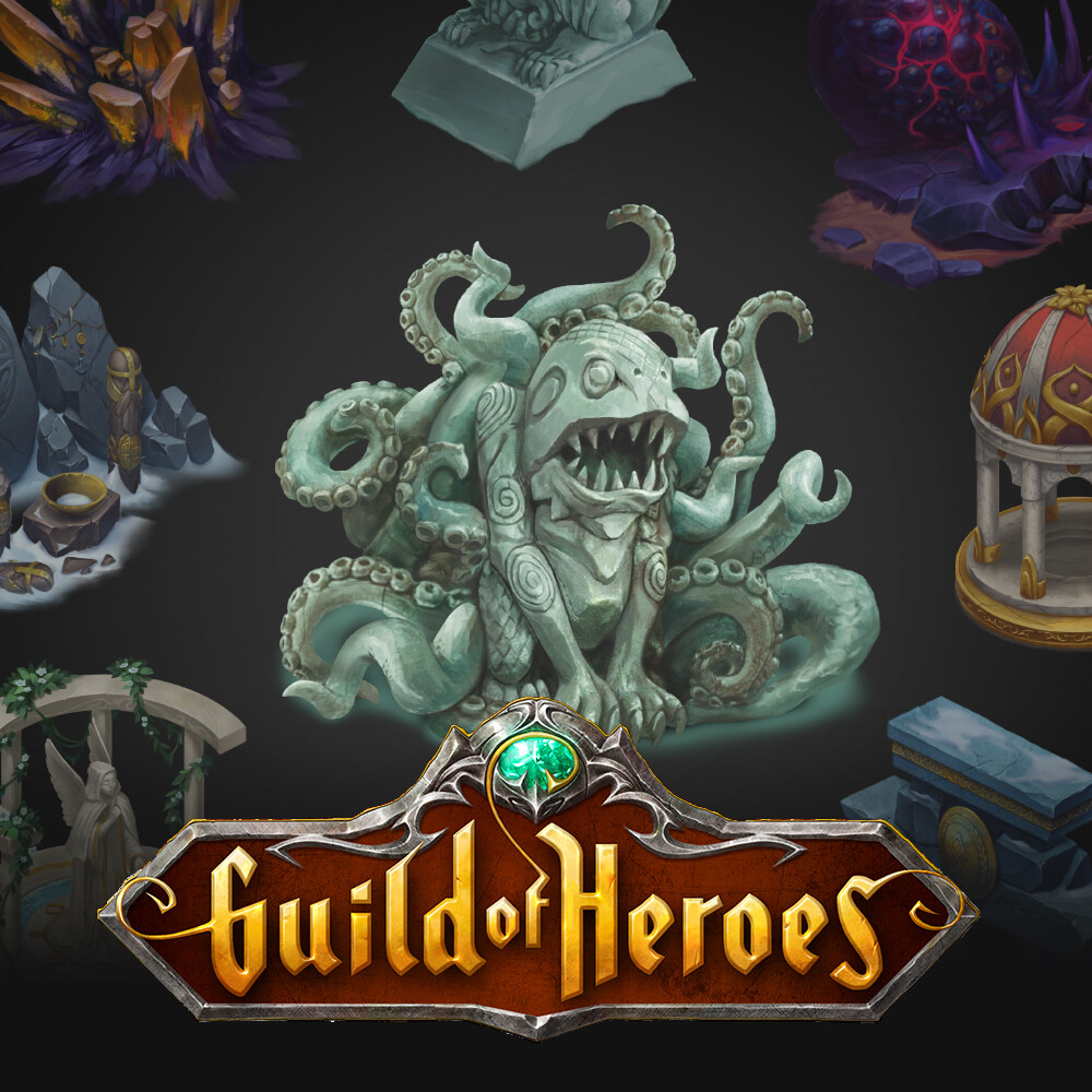 ArtStation - Guild of Heroes | Assets