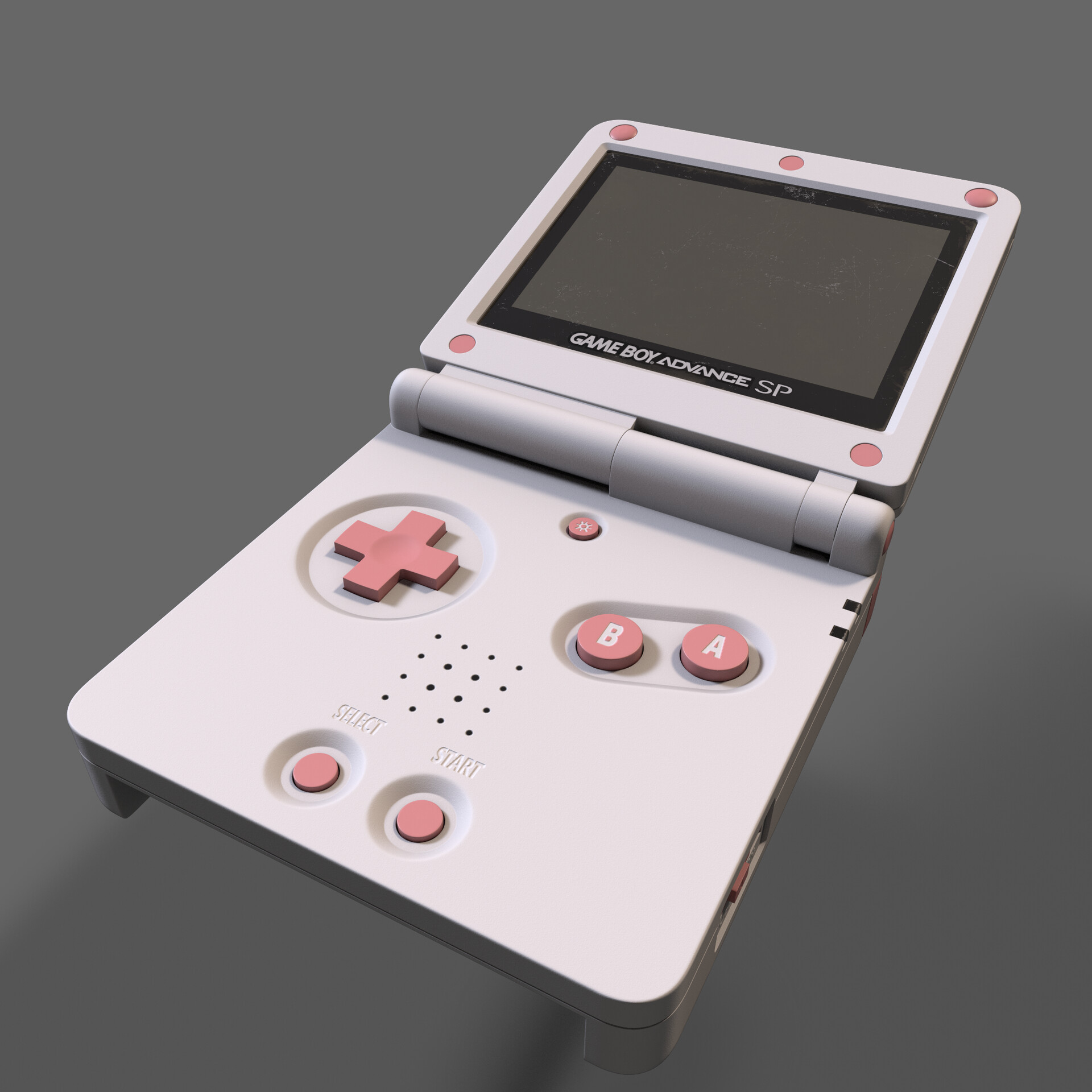 ArtStation - Game Boy Advanced SP
