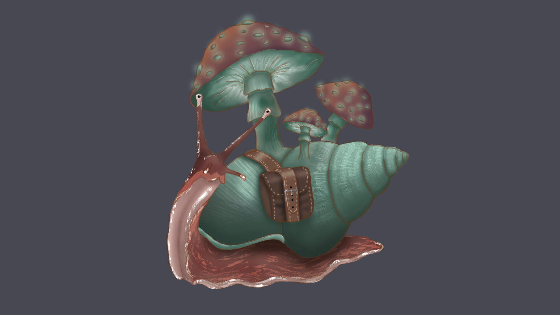ArtStation - Character Concept Design - Snail