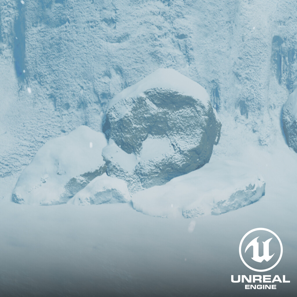 ArtStation - Procedural Snow Shader | UE5 BREAKDOWN