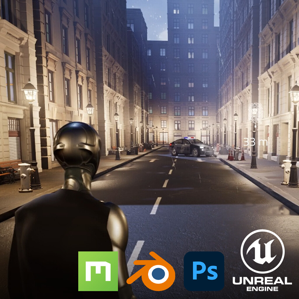 ArtStation - Night City Environment