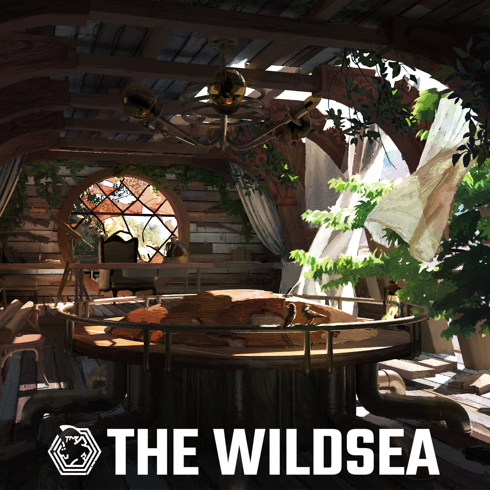 ArtStation - Captain's Quarter artwork for The WIld Sea TTRPG