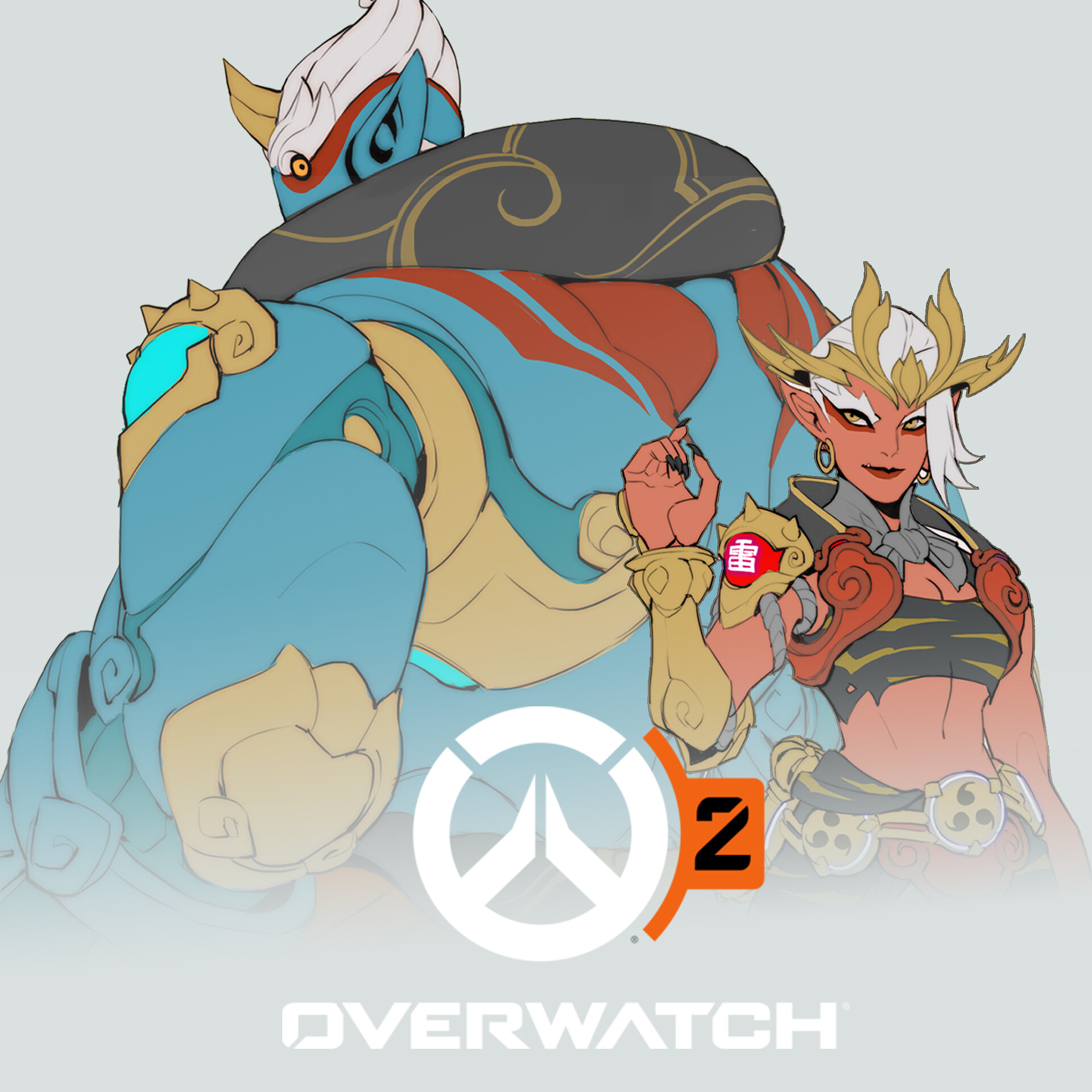 ArtStation - OVERWATCH- RAIJIN ASHE