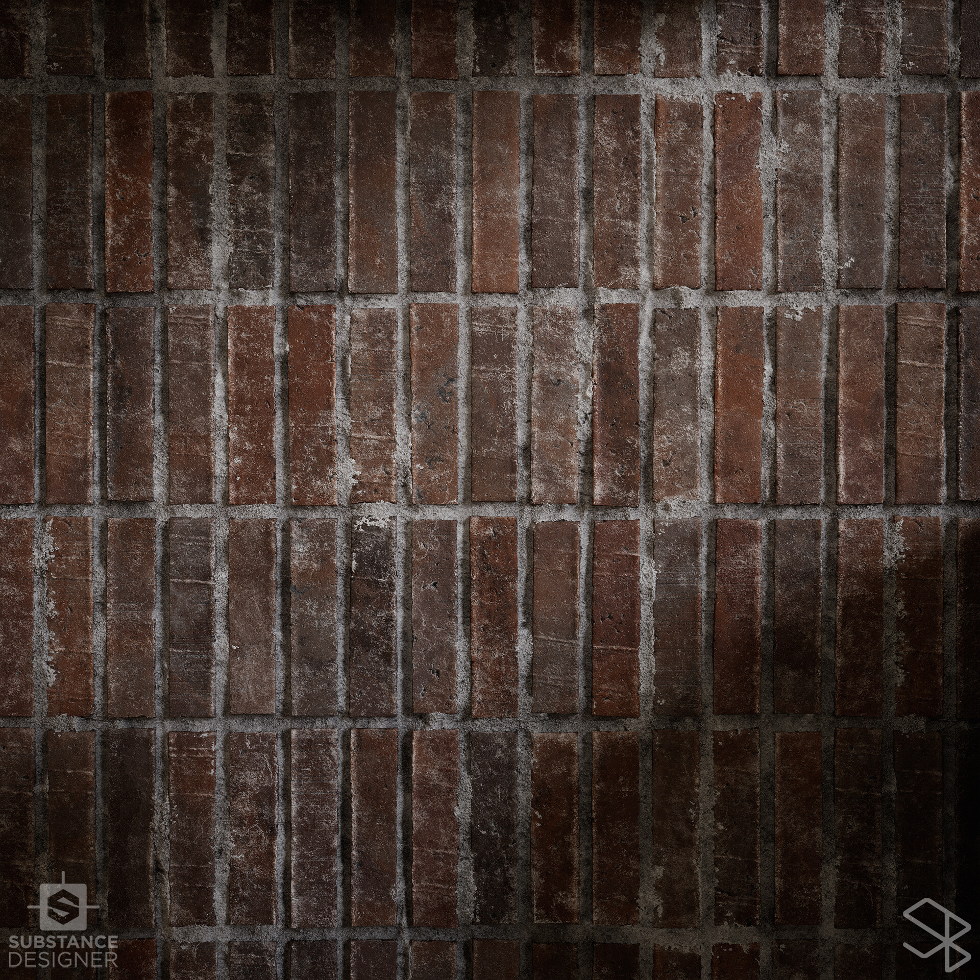 ArtStation - Surface Series 01: Brick - Substance Designer