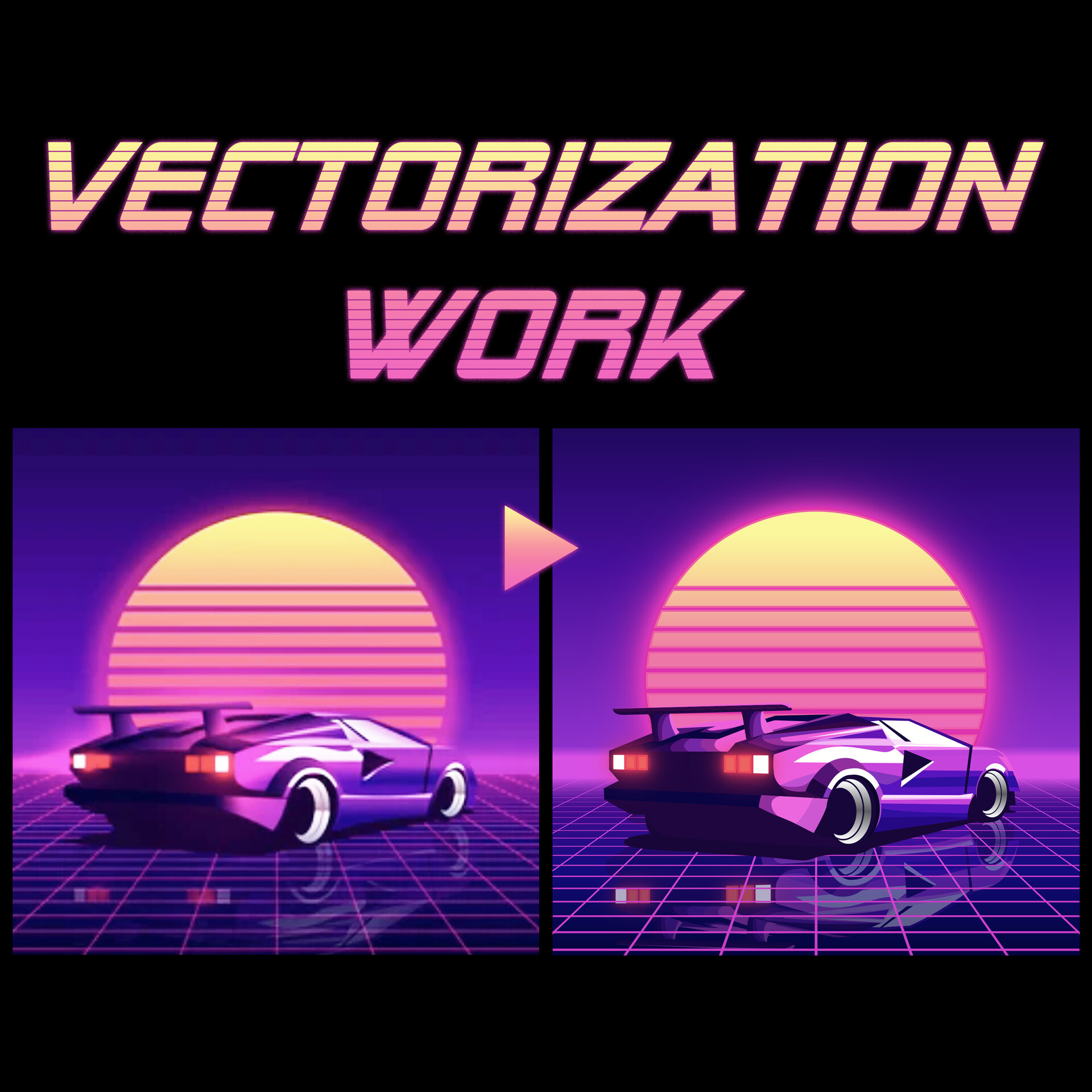 ArtStation - Vectorization Work