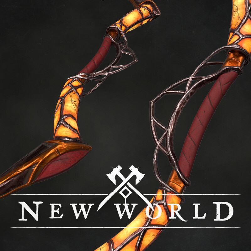 ArtStation - New World - Firelight Bow