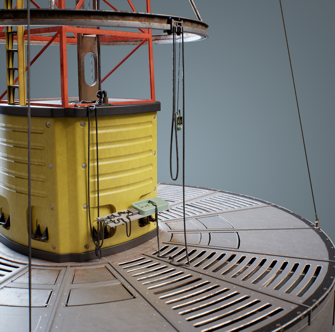 ArtStation - Drilling Rig