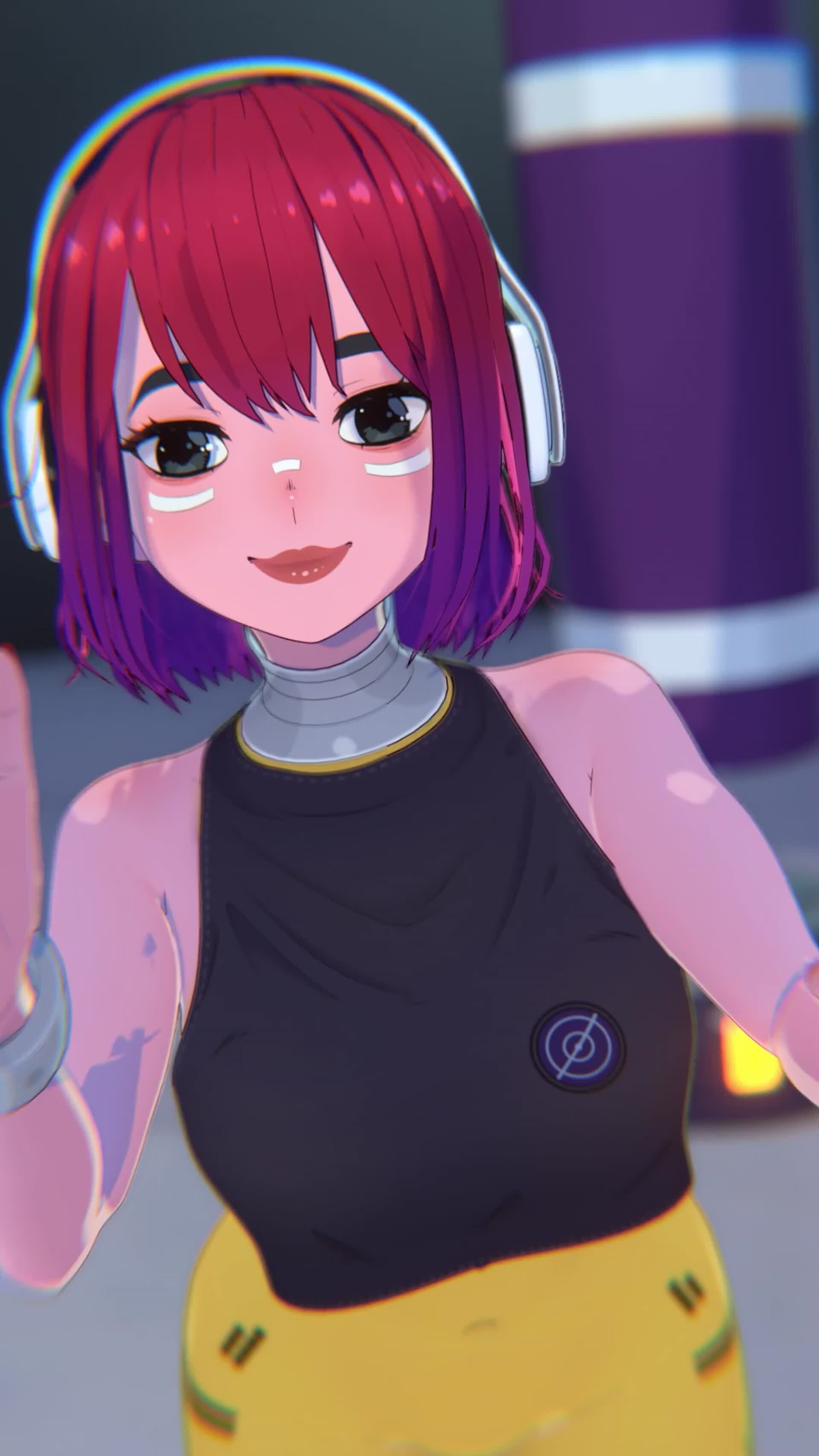 ArtStation - 3D Anime Style Character Training Animation