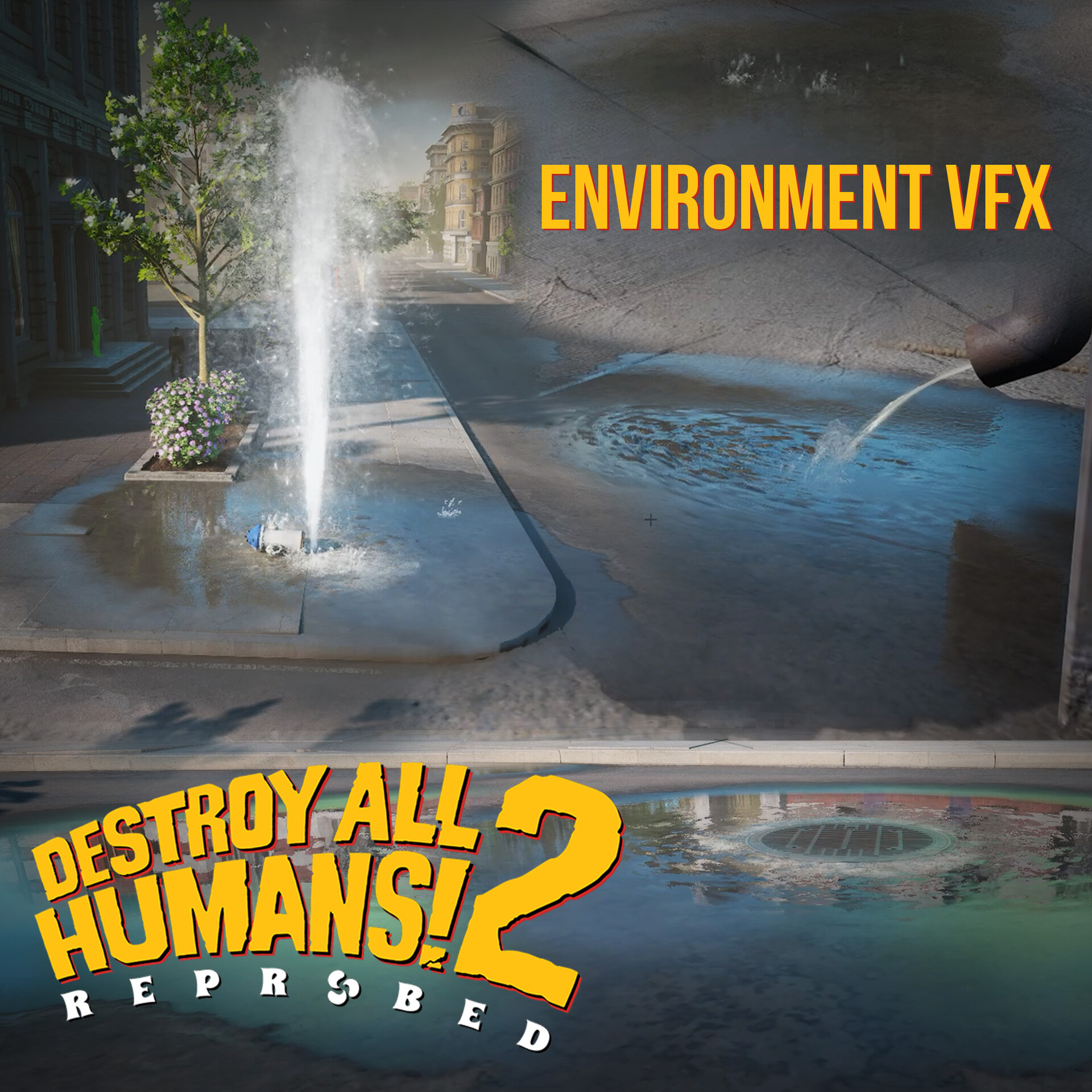 ArtStation - Destroy All Humans 2 - Reprobed Environment VFX