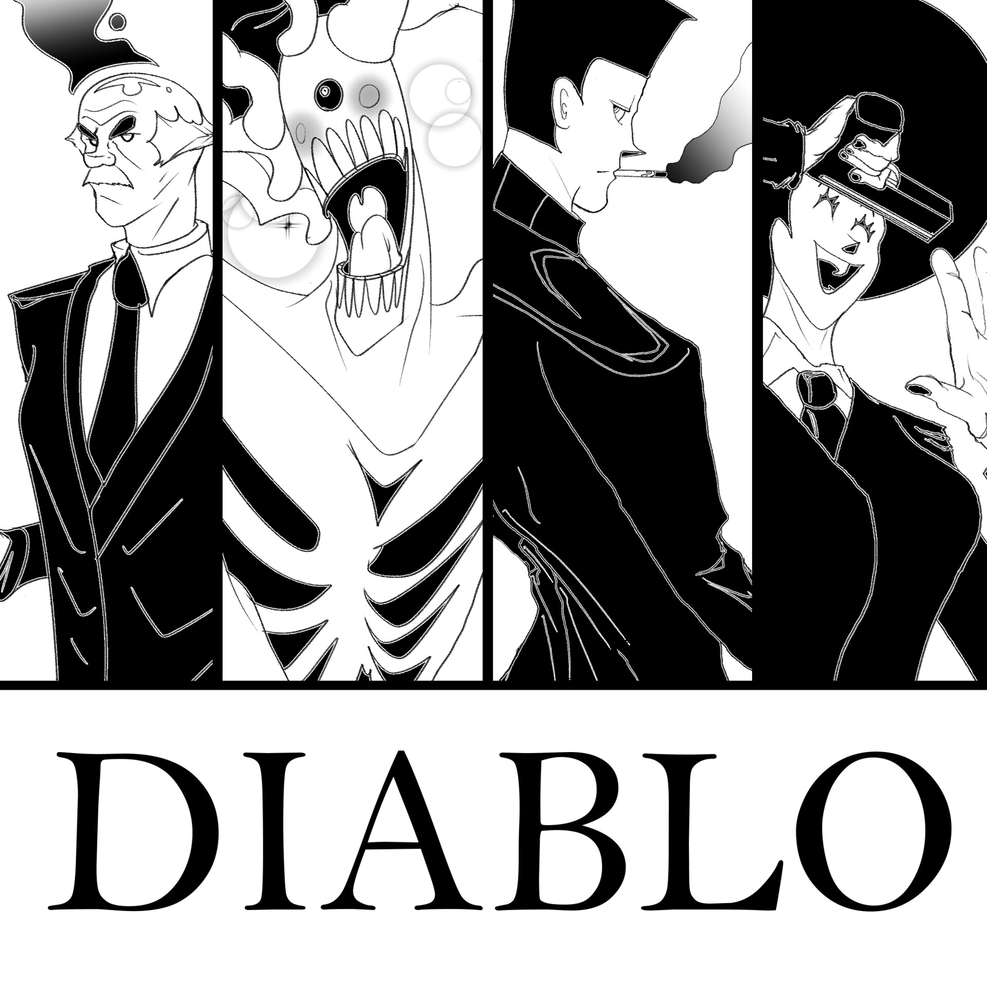 Kevin Garcia - Diablo-character sheets