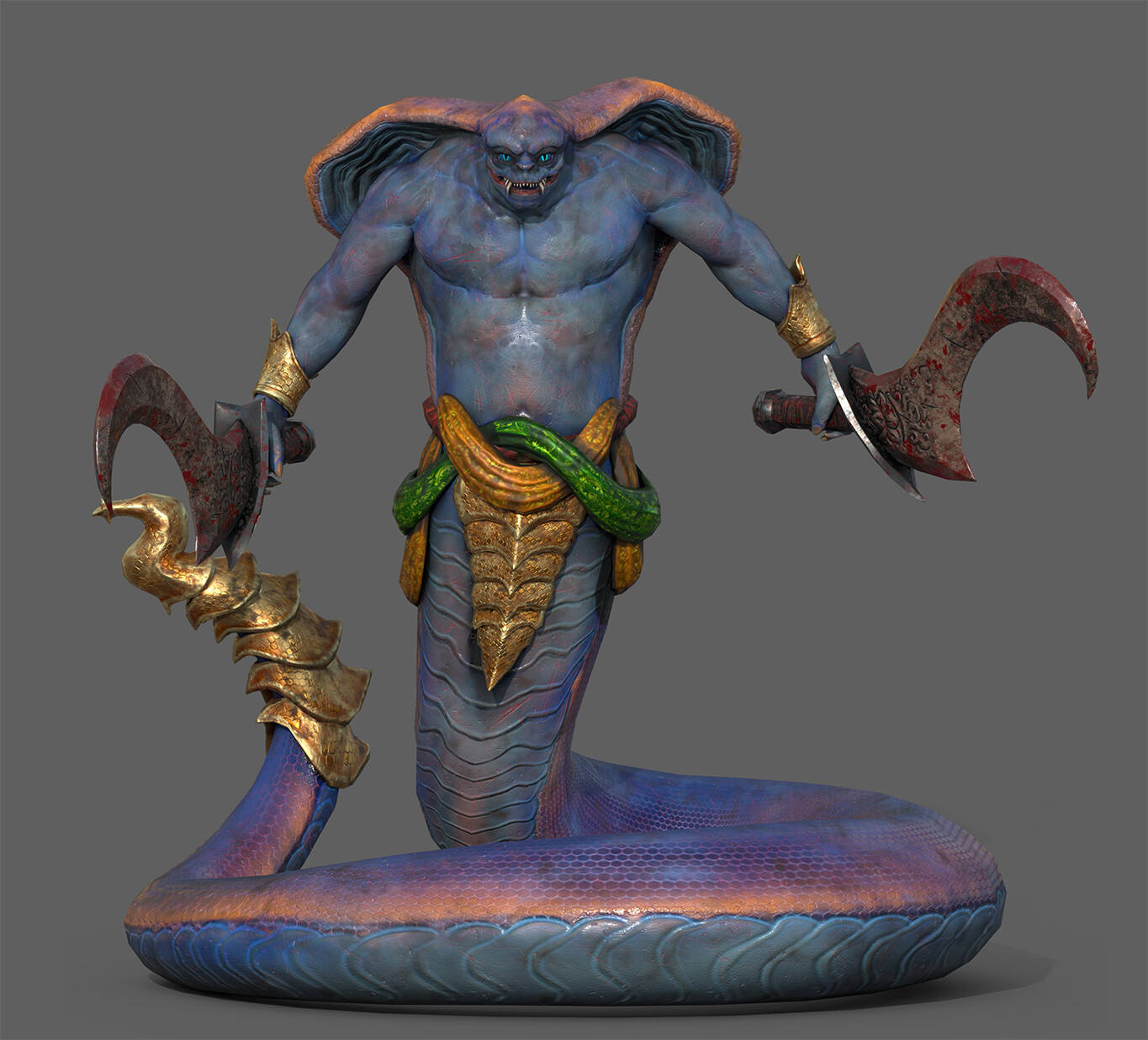 ArtStation - Rage of Kaala-Sarpan