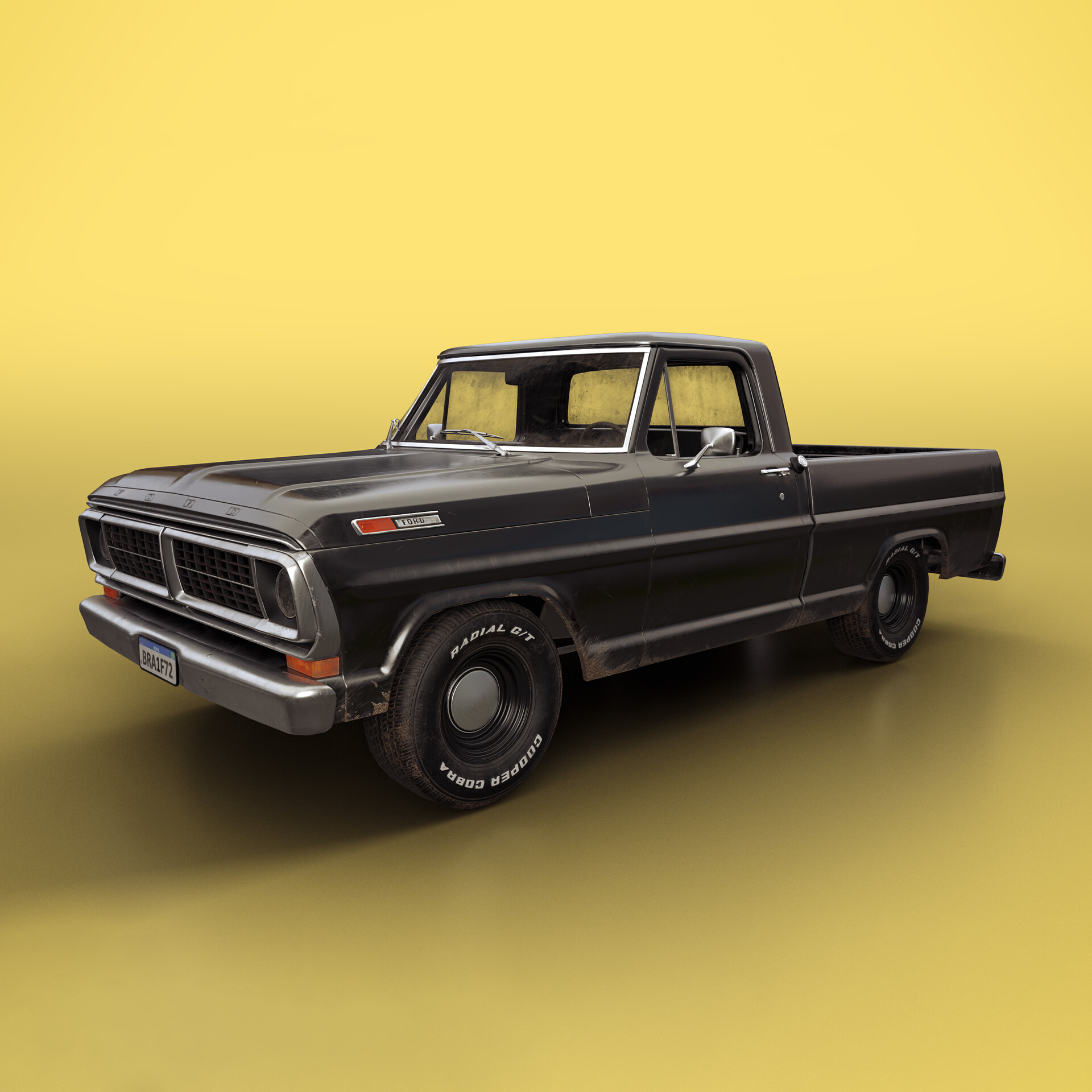 ArtStation - Ford F-100 72/75BR Short bed