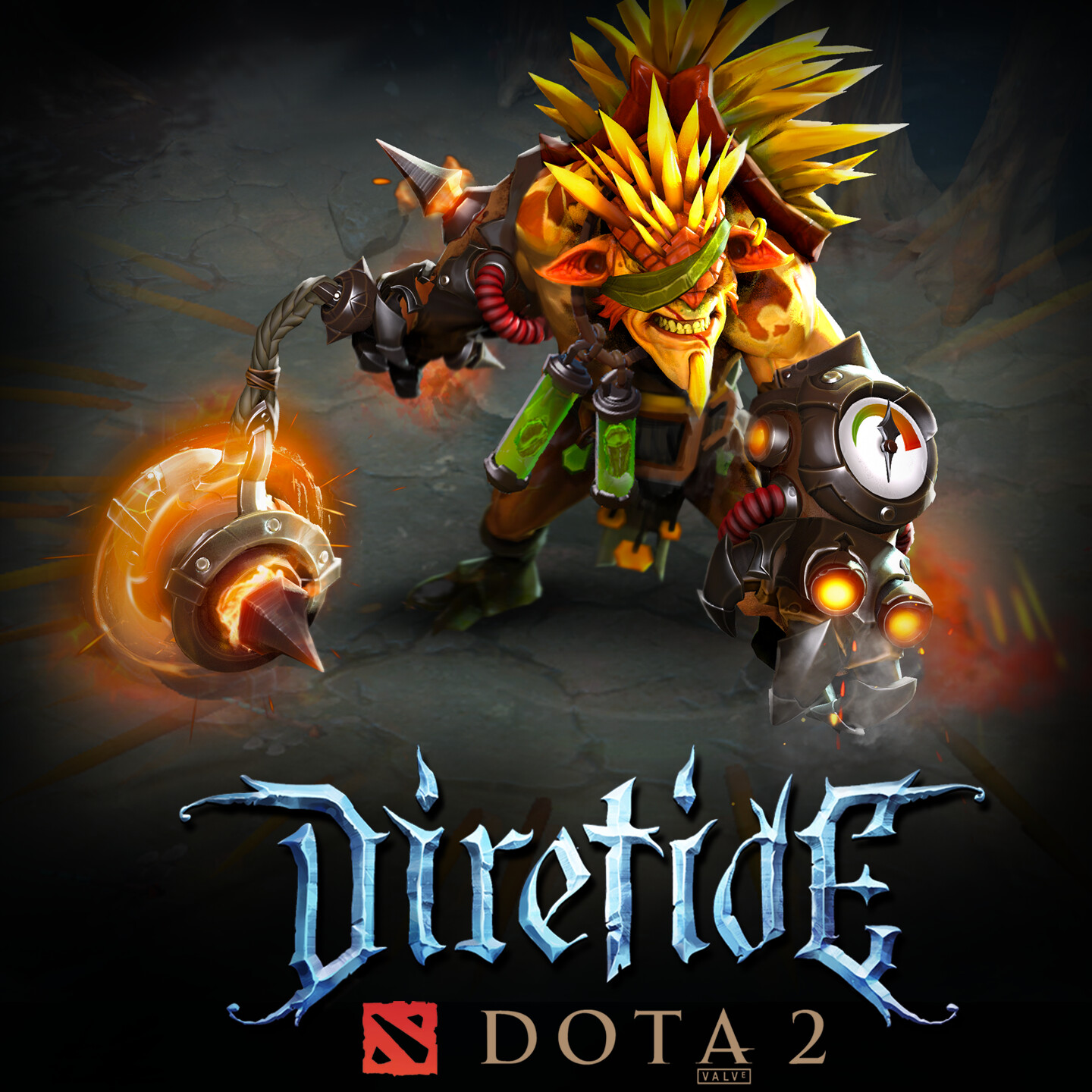Limbheim Studio - Blastmitt Berserker Bristleback immortal bundle: Diretide, Dota 2