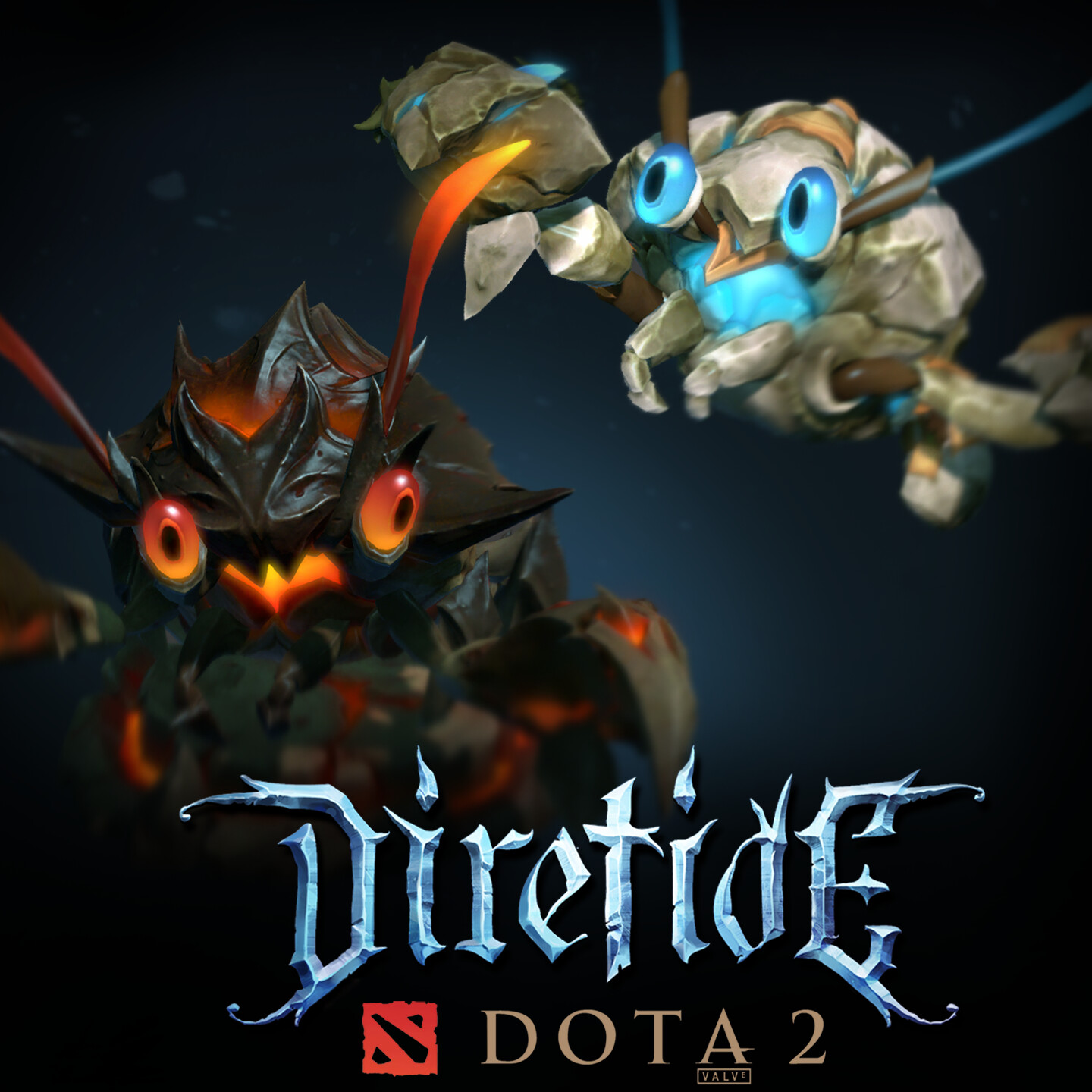 ArtStation - Stoneclaw Scavengers - custom towers: Diretide, Dota 2