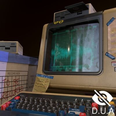 ArtStation - DEC VT 100 - Oldschool Computer Scene/Diorama