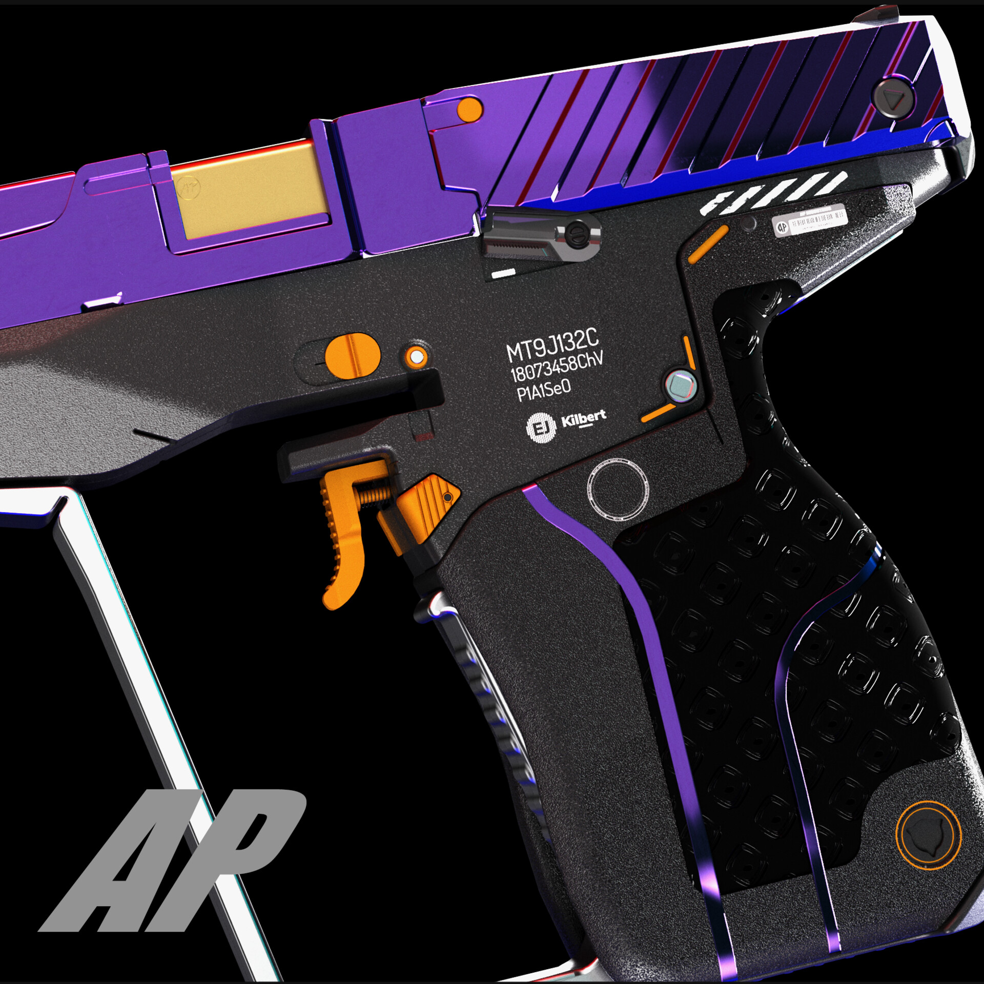 ArtStation - AP - Industries HANDGUN