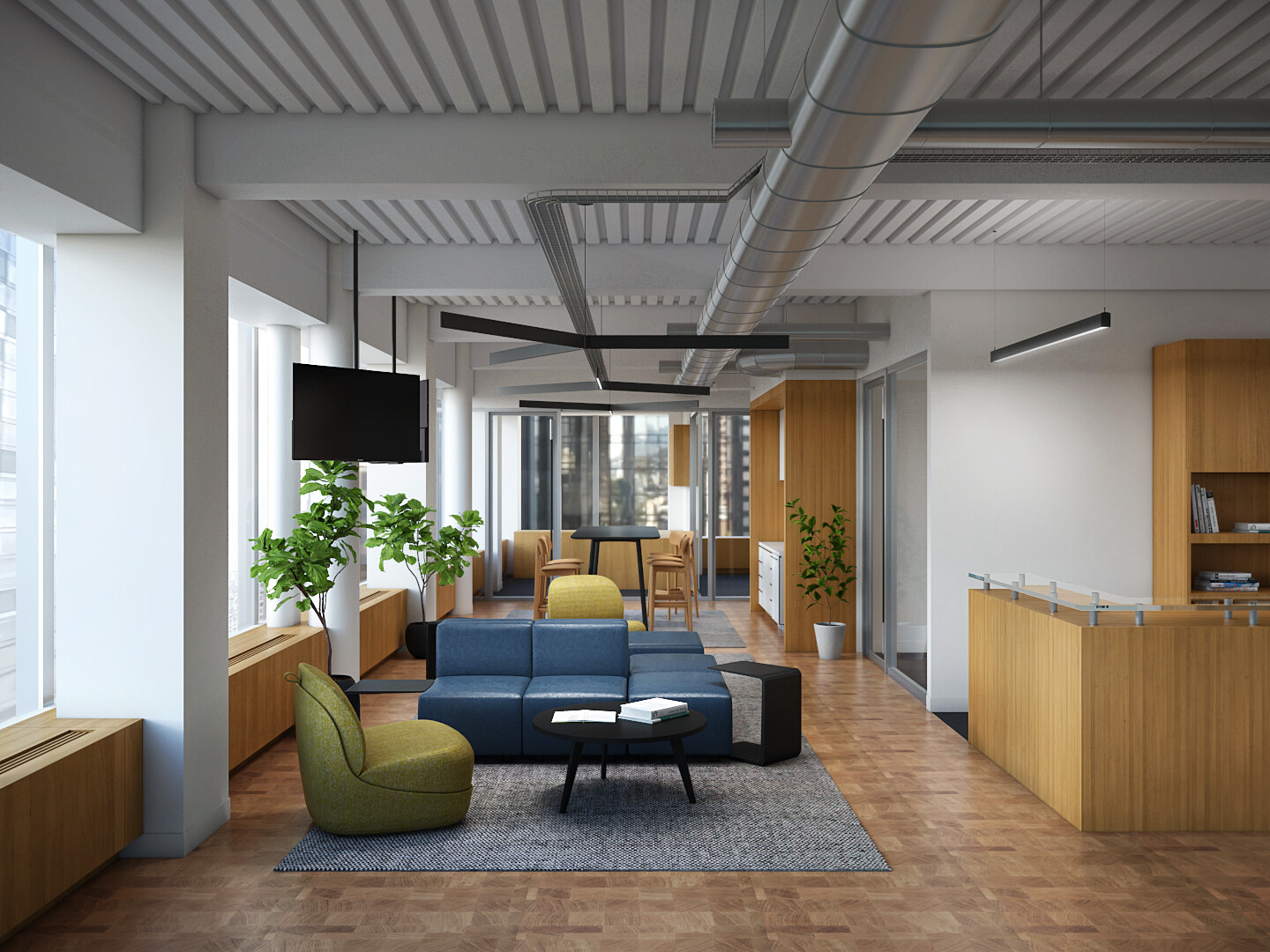 ArtStation - H Partners_888 7th Ave_29F