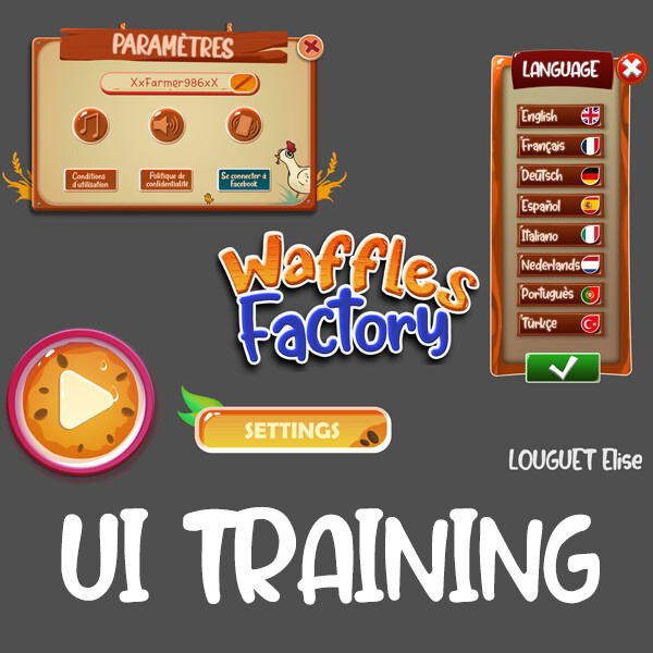 ArtStation - UI Training