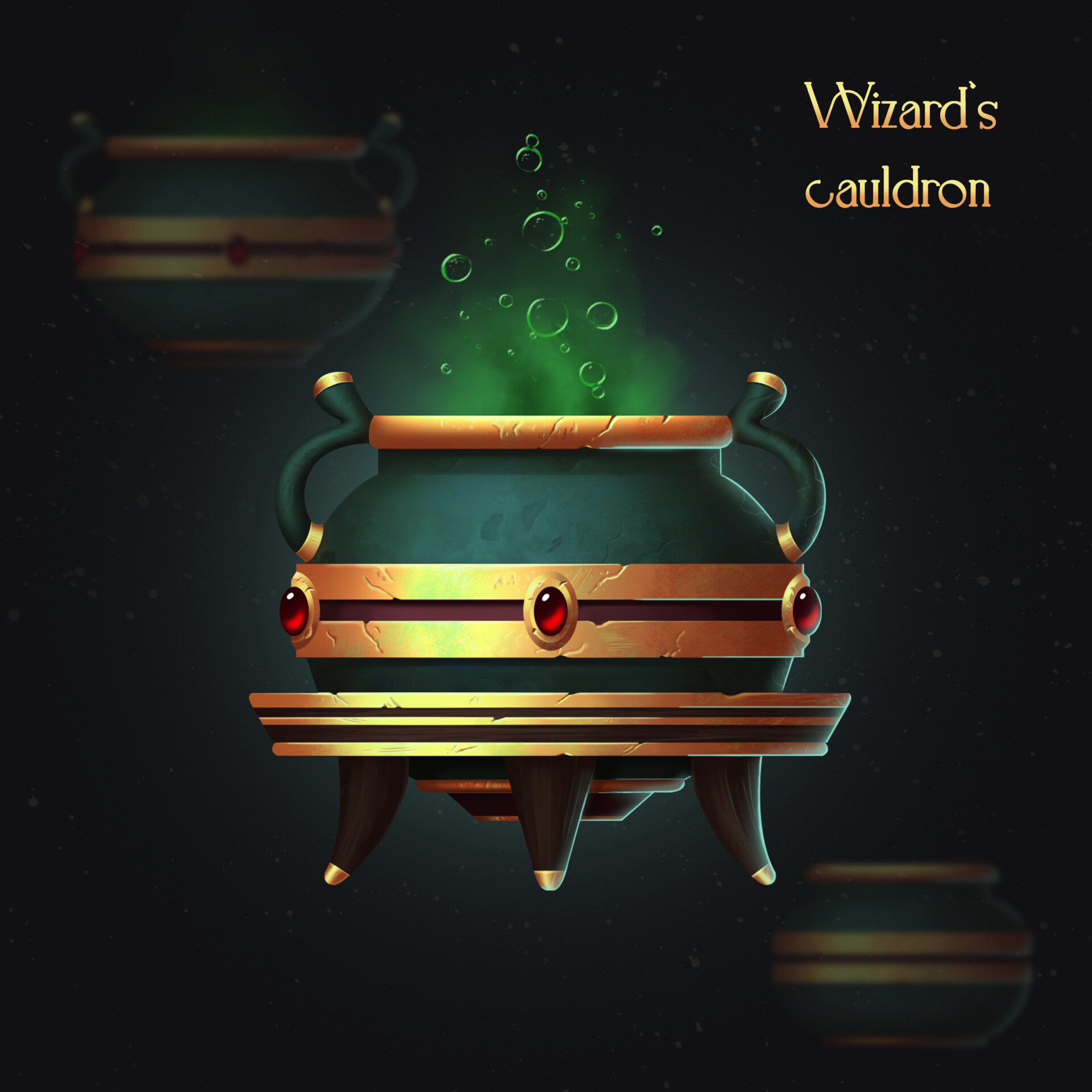 ArtStation - Wizard`s cauldron. Concept art