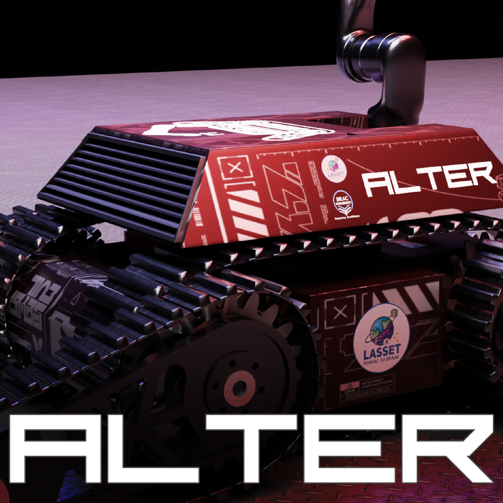 ArtStation - A.L.T.E.R Rescue Robot Concept Design