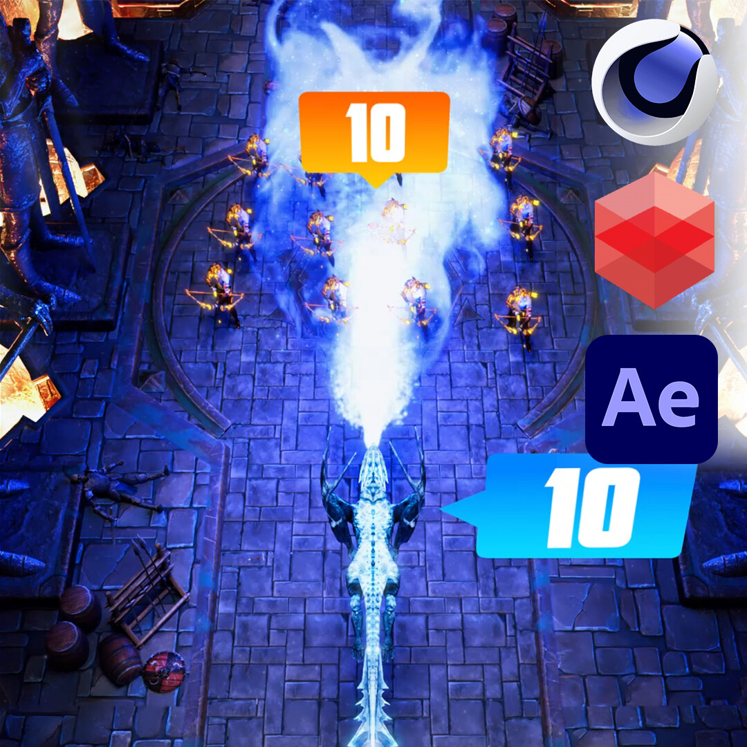 ArtStation - Dragon Runner - Blitz: Rise of Heroes