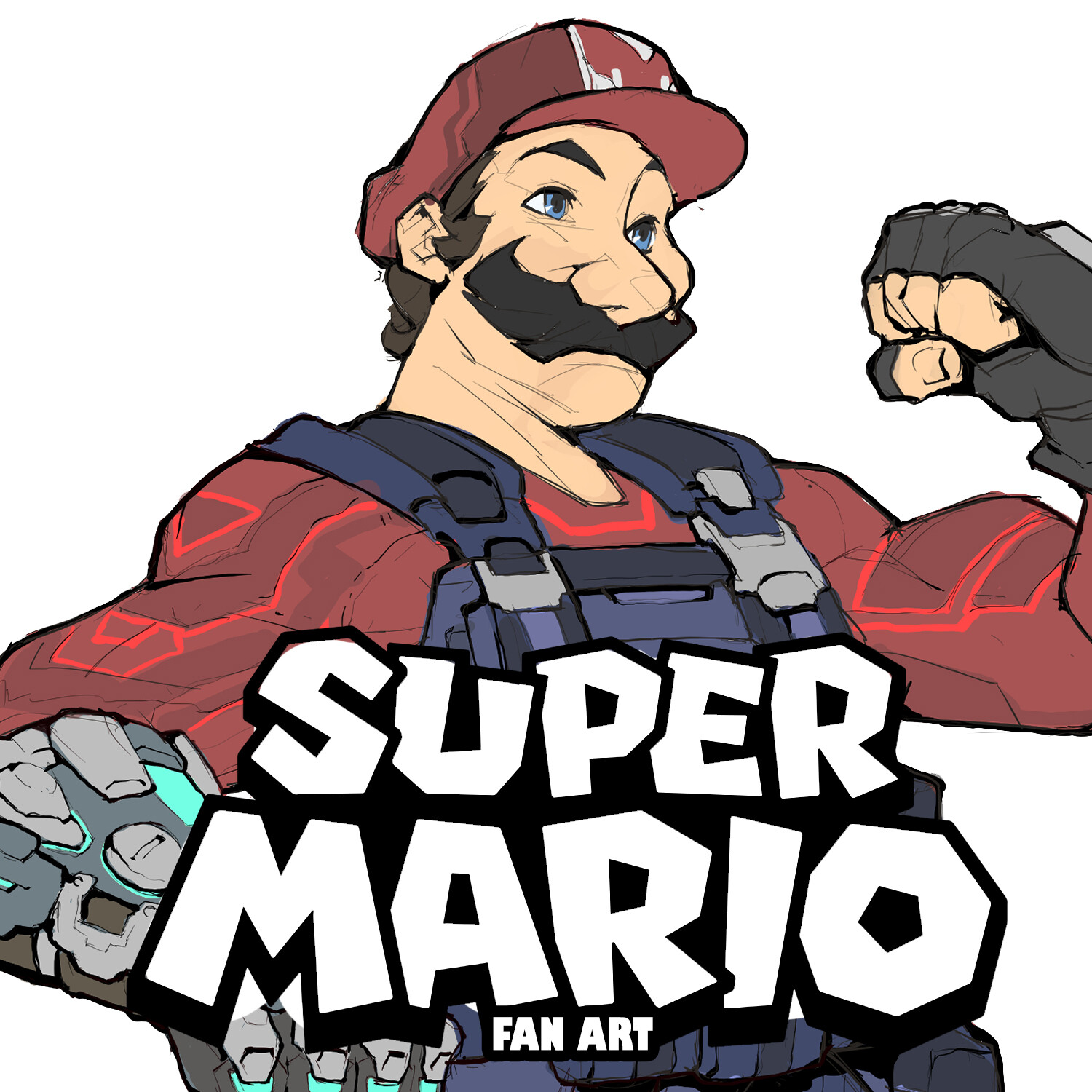 ArtStation - Super Mario World - Mario