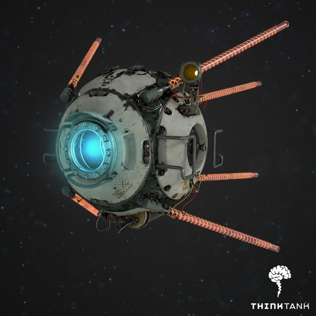 ArtStation - UNSC Drone