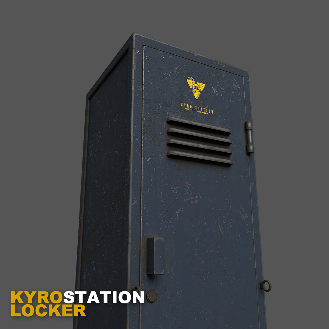 ArtStation - Kyro Station Locker for Workstation.