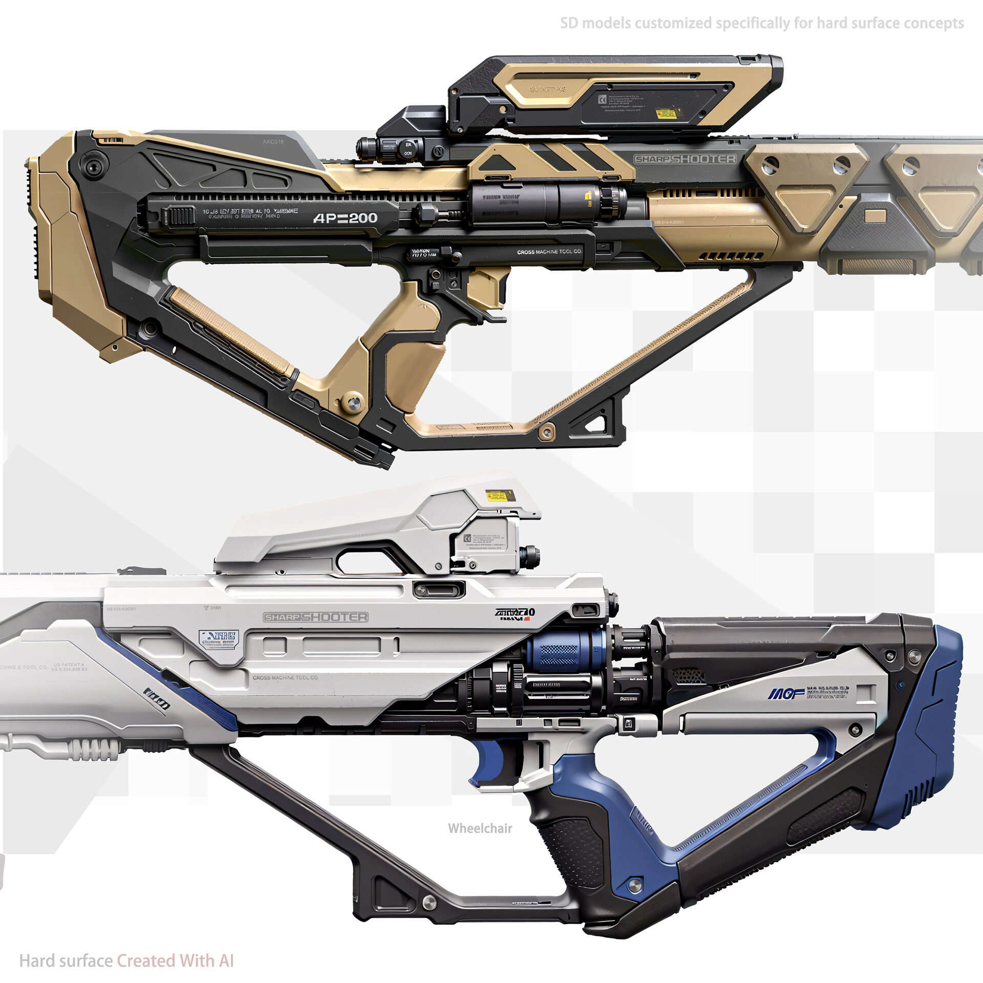 ArtStation - Hard Surface Created With Al