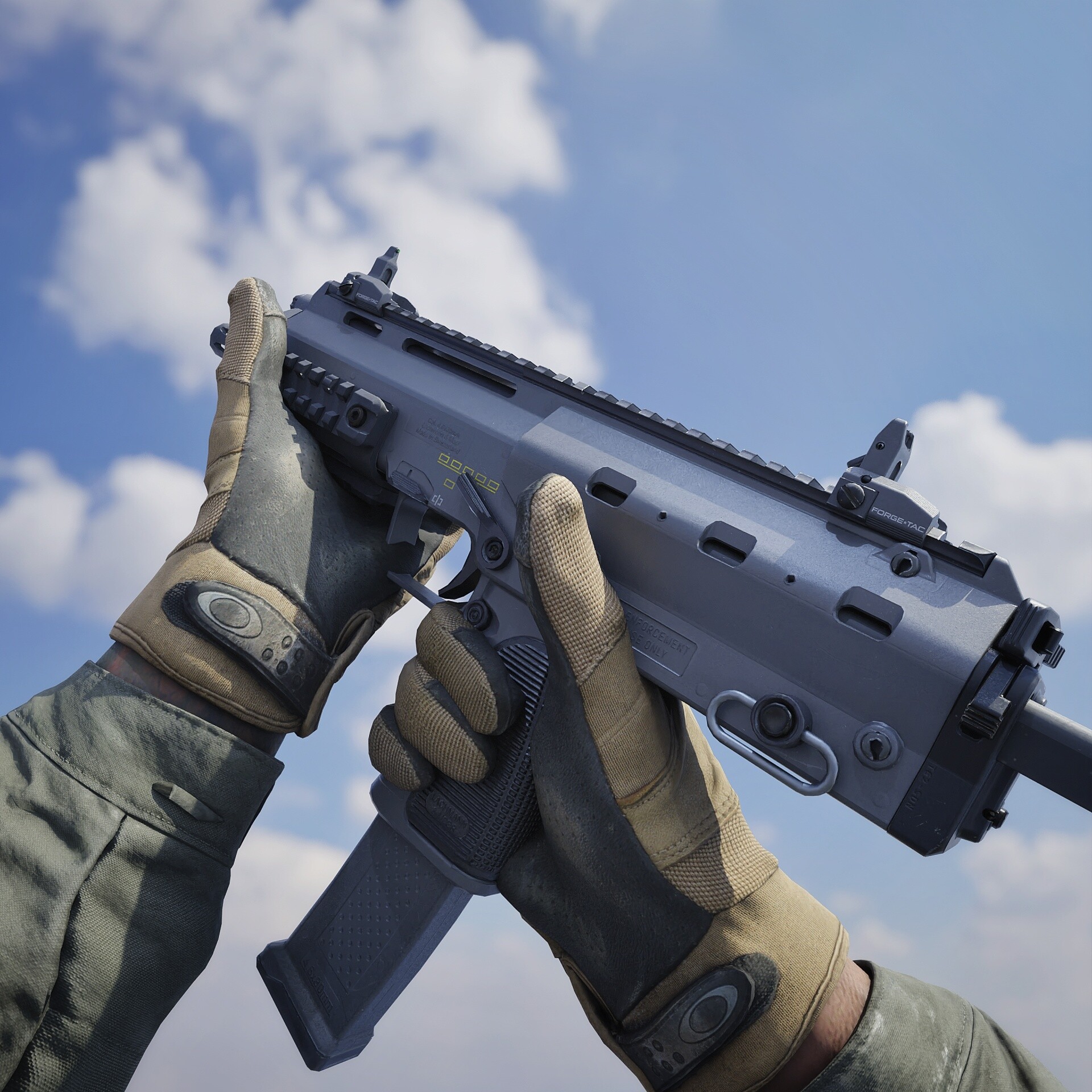 ArtStation - MP7 First Person Animation